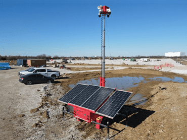 Construction Site Security Camera Rentals Houston